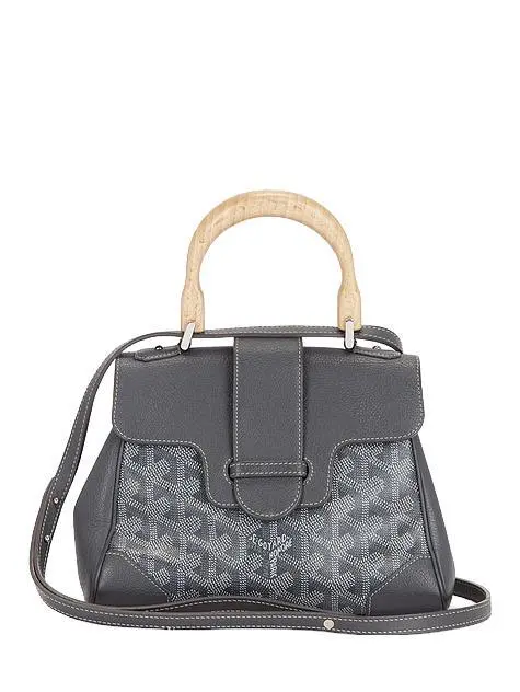 FWRD RENEW Goyard Mini Saigon Handbag - Grey