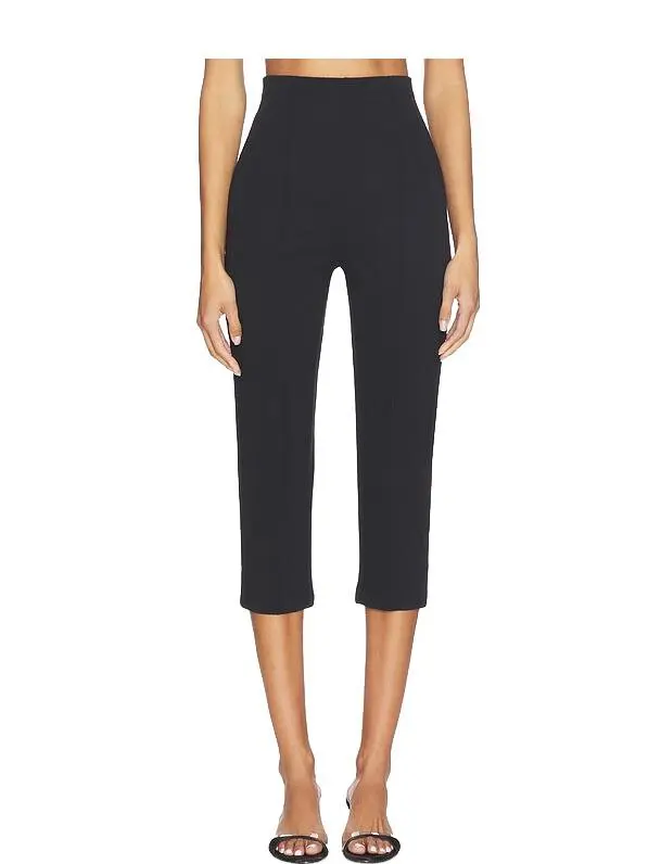 RIPLEY RADER Ponte Knit Capri - Black