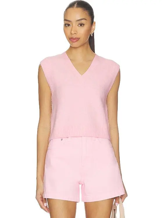 PISTOLA Maxine Sweater Vest Top - Blush