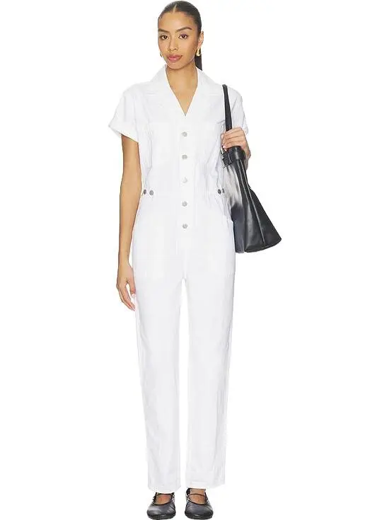 PISTOLA Grover Short Sleeve Field Suit - Vivid White
