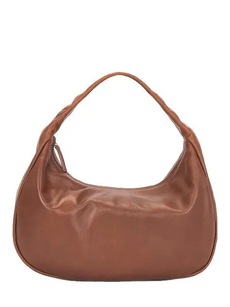 ST. AGNI Large Bon Bon Bag - Chestnut