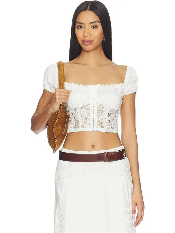 MORE TO COME Loriela Top - White