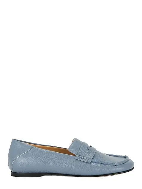 Dear Frances Drew Loafer With Penny Strap - Blue