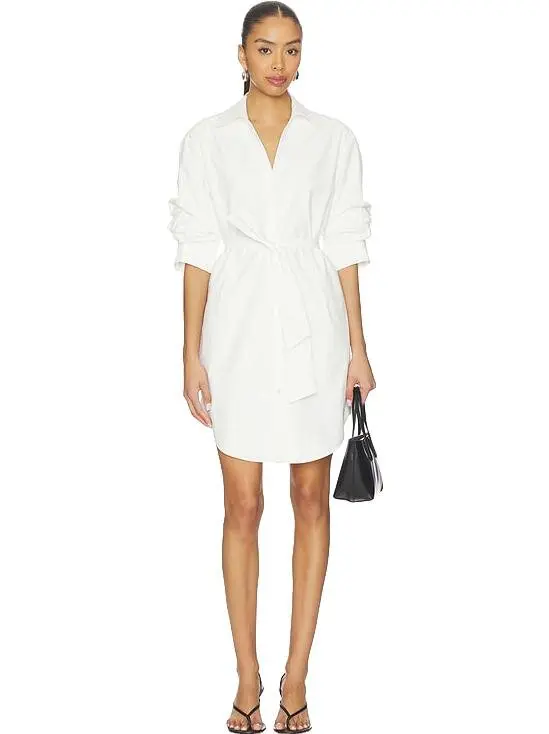 Brochu Walker Pia Shirt Dress - Ivory