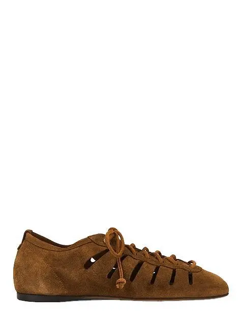 Isabel Marant Leyza Flat - Cognac