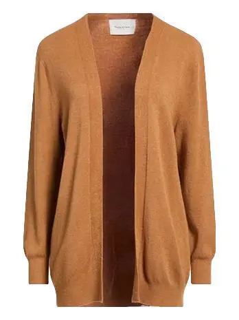 MANILA GRACE Long Sleeve Knit Cardigan - Beige