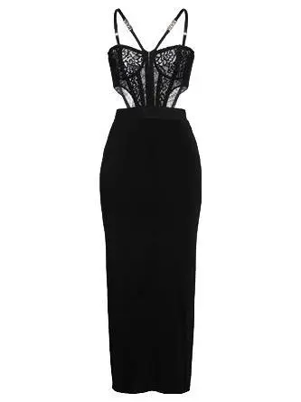Versace Maxi Dress - Black