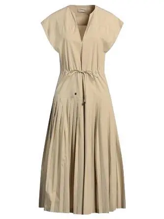 DRUMOHR Midi Flared Dress - Beige