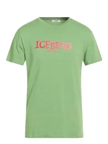 Iceberg T-shirt Size Cotton, Elastane - Green