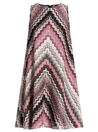 Missoni Mini Dress - Magenta