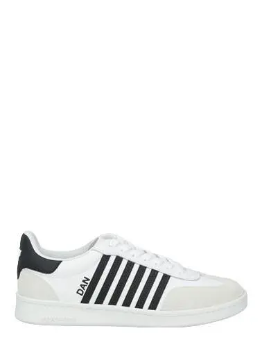 Dsquared2 Low-top Leather Sneakers - White