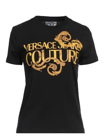 Versace Logo-print T-shirt - Black