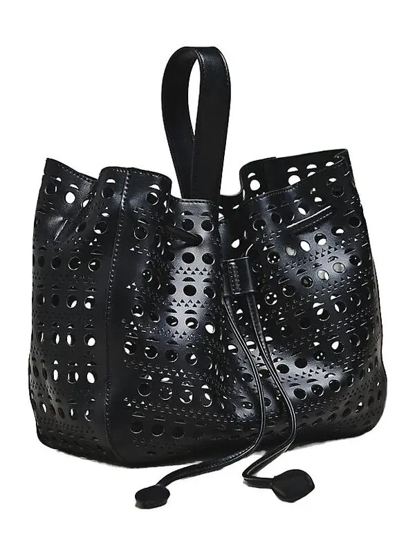 MELIE BIANCO Kris Bucket Bag - Black