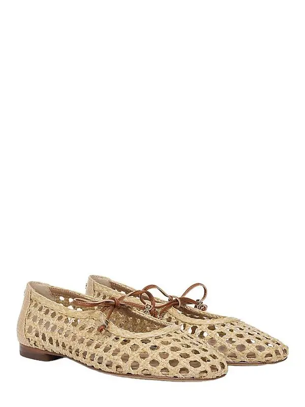 Sam Edelman Marcie Woven Ballet Flats - Neutral