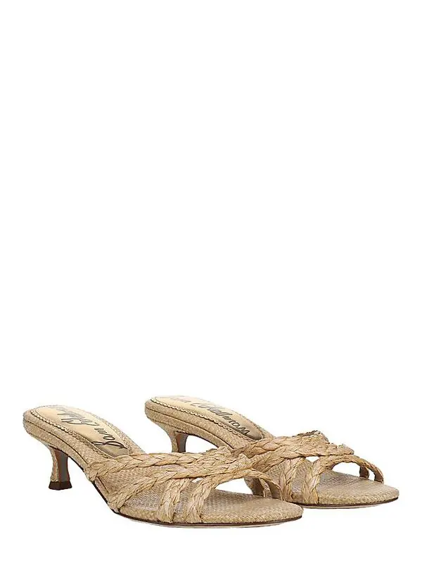 Sam Edelman Strappy Kitten Heel Sandals - Neutral