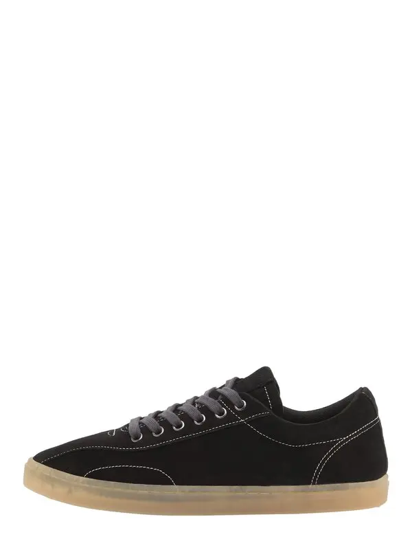 S.W.C STEPNEY WORKERS CLUB Surma Suede Sneakers - Black