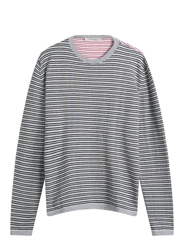 Gimaguas Pablo Stripes Jumper - Grey/pink