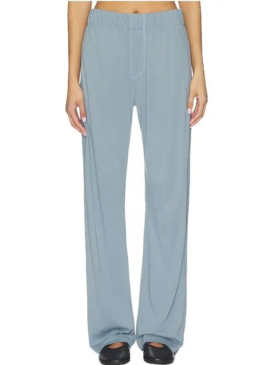 Eterne Butter Rib Lounge Pant - Blue