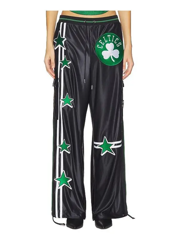 OFF SEASON Boston Celtics Nylon Track Pant - Black