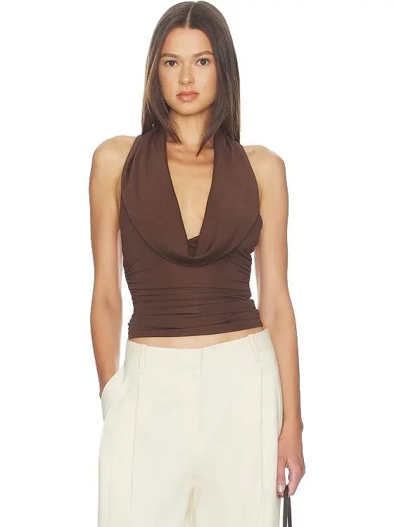 LOVERS AND FRIENDS Sara Top - Brown