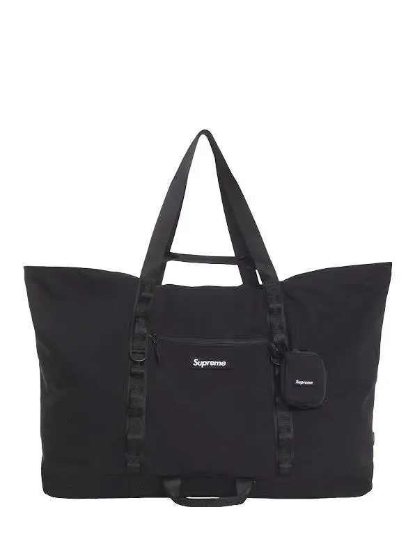 Supreme Xlarge Tote Bag With Utility Pouch - Black