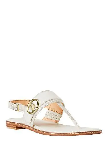 Michael Kors Carmen Thong Sandal - Natural