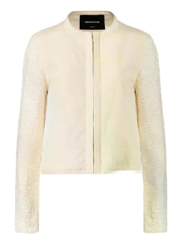Fabiana Filippi Quilted Jacket - Neutrals