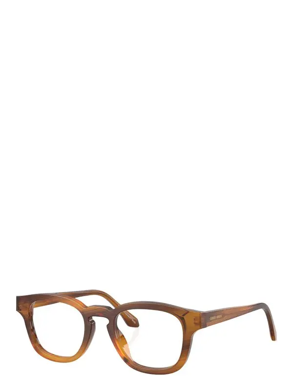 Giorgio Armani Ar7291u Pillow Eyeglasses - Striped Honey