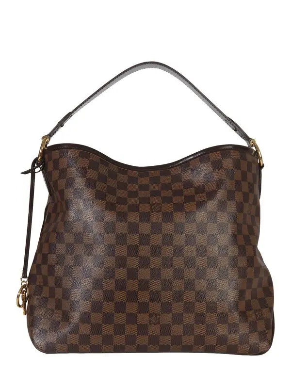 LOUIS VUITTON Damier Ebene Canvas Delightful Pm - Brown