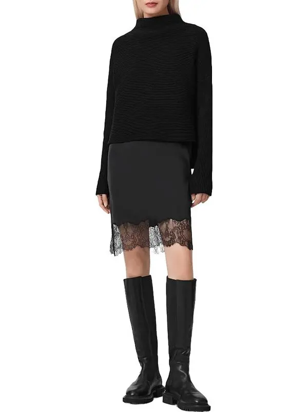 ALLSAINTS Eloise 2-in-1 Dress - Black