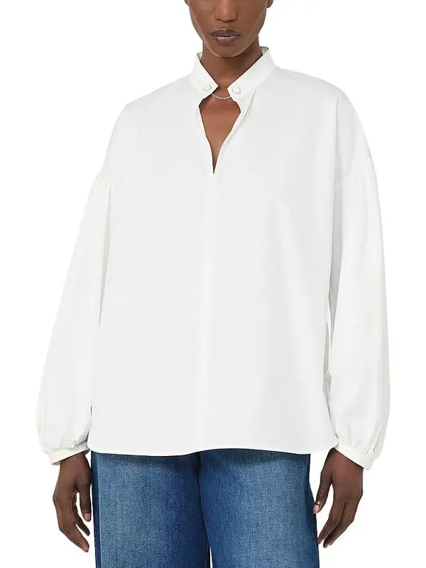 Max Mara Mstginnasta Boxy Blouse - Ivory