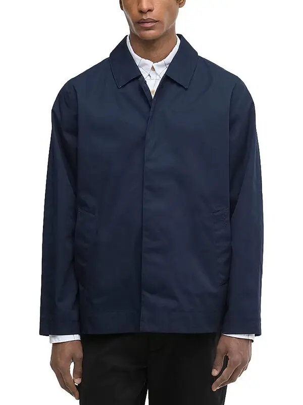 Barbour Short Rokig Jacket - Navy/ Highland Loch