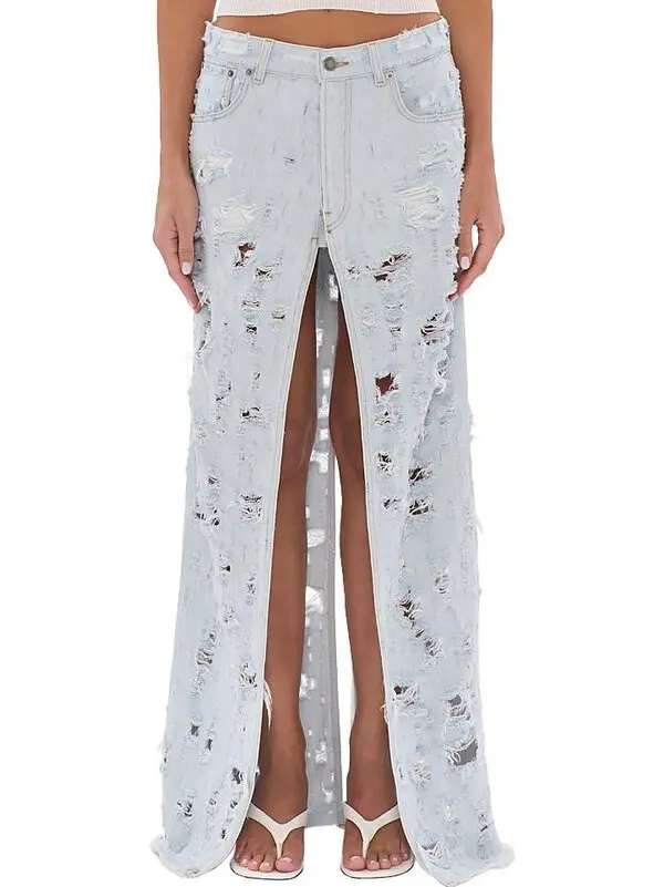 HAIKURE Gana Skirt - Light Blue