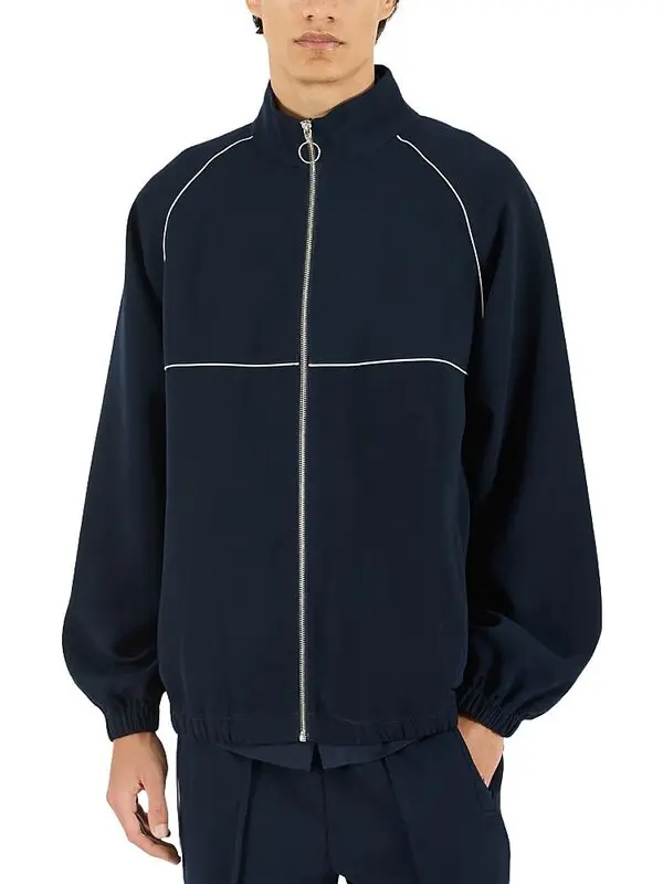 KROST Piping Track Jacket - Dark Navy