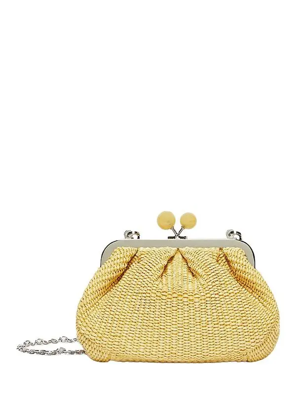 Max Mara Pasticcino Small Clutch - Yellow