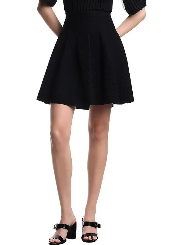 Emporio Armani Flared Skirt - Black