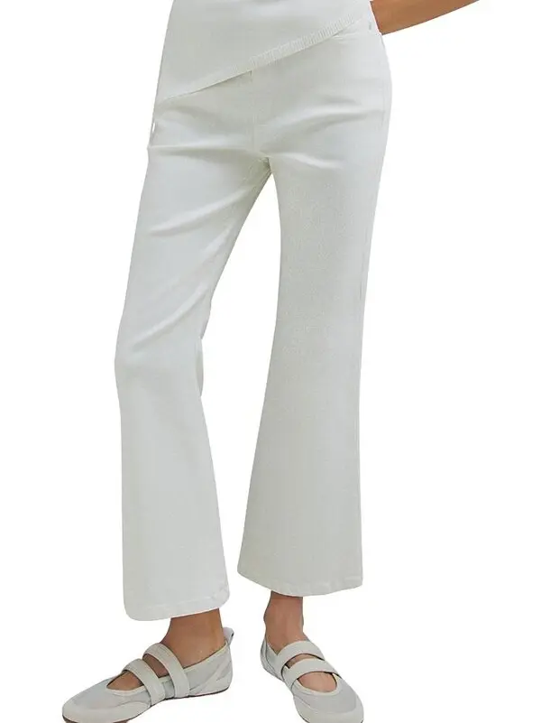 Marella Mlmronco Flared Pants - Wool White