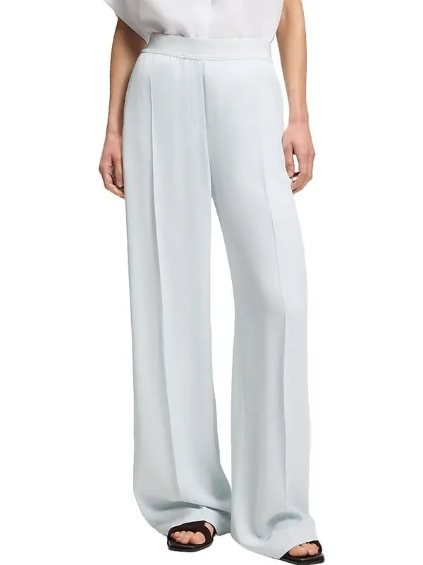 BOSS Tiana Wide Leg Pants - Pale Lagoon