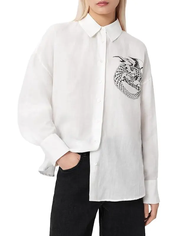 ALLSAINTS Sparrow Shirt - White