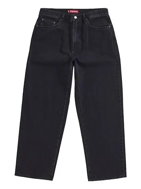Supreme Baggy Jean - Washed Black