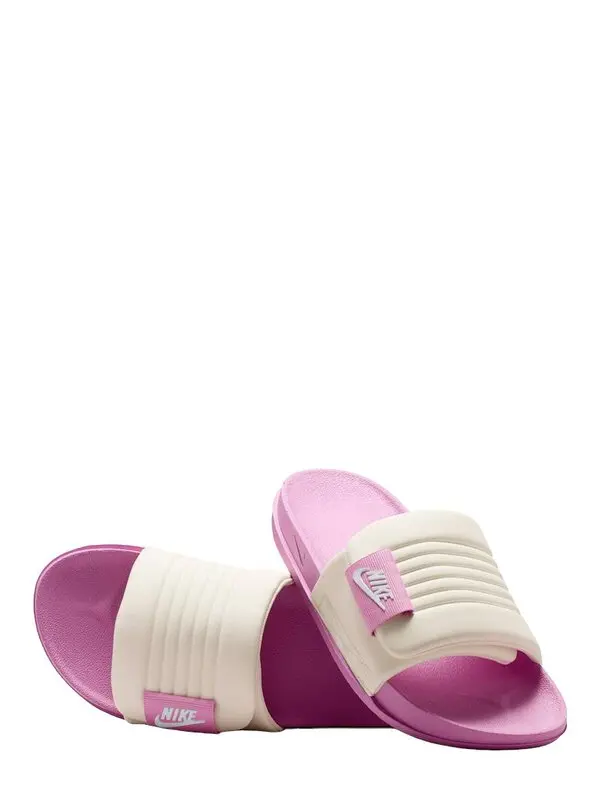 Nike Offcourt Adjust Slides - Light Magenta/chalk/pearl Pink