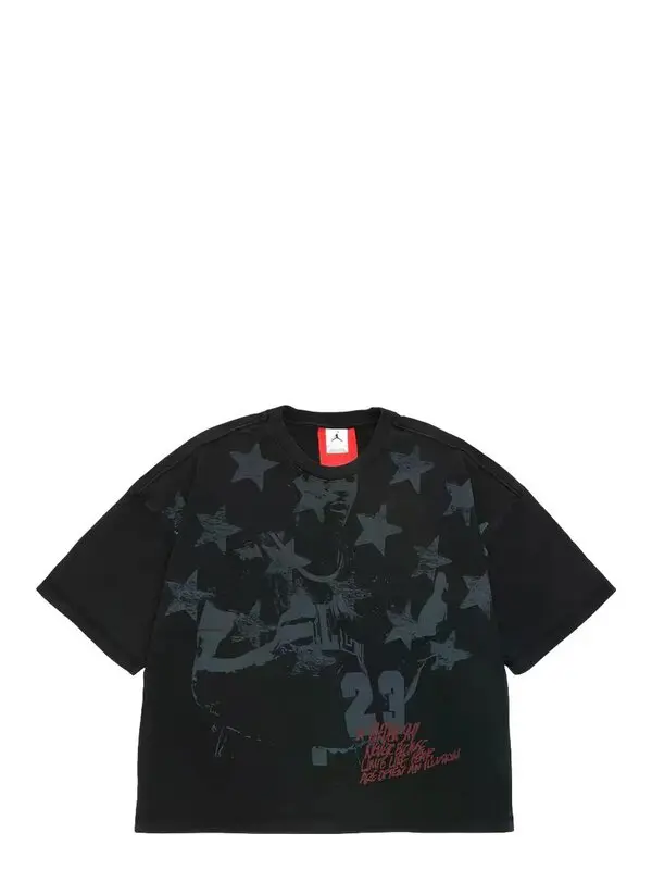 JORDAN Graphic-print T-shirt - Black