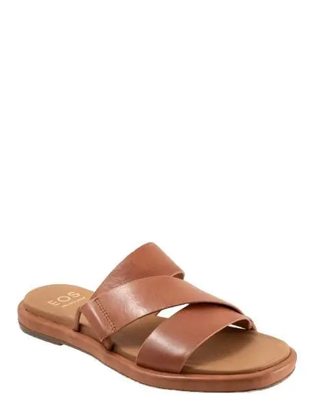 Eos Zala Slide Sandal - Brandy