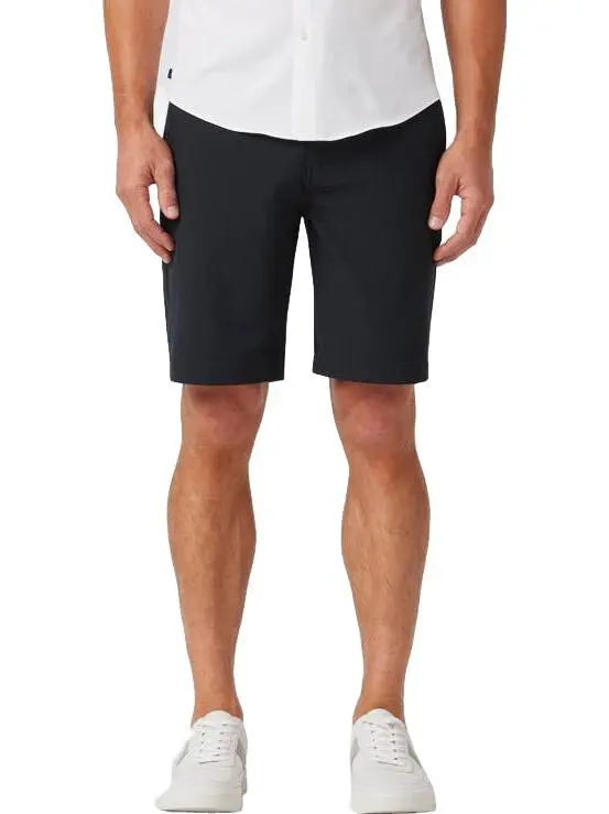 Mizzen+main Helmsman Performance Golf Shorts - Black Solid