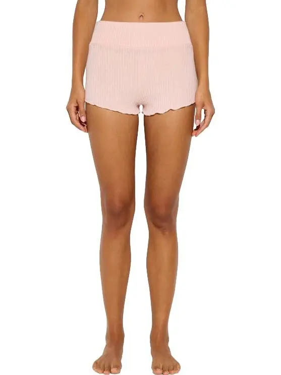Spiritual Gangster Serene Shorts - Blush Pink