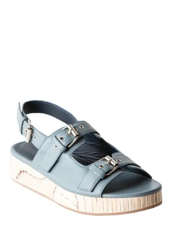 FORTRESS Leja Flatform Sandal - Denim Blue Crust
