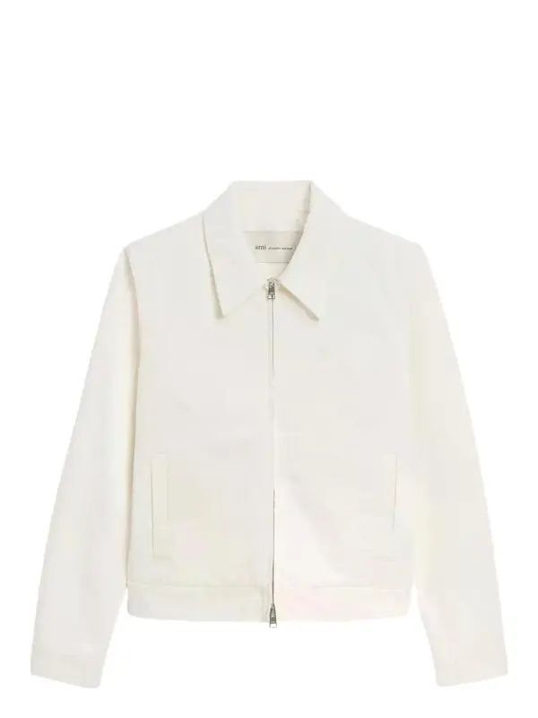 Ami Zipped Jacket - White