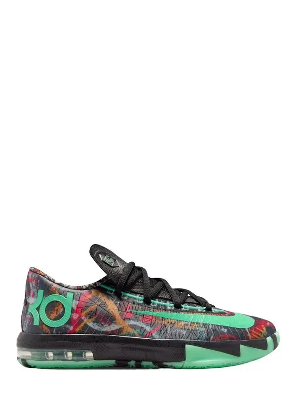 Nike Kd 6 Illusion Sneakers - Multi/color/green Glow
