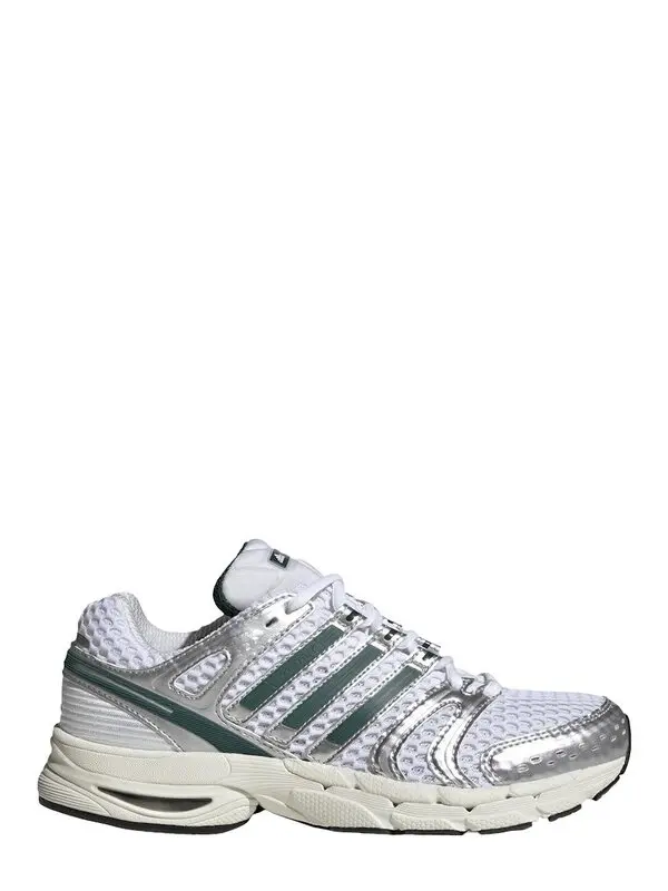 Adidas Adistar Control 5 Sneakers - Cloud White/collegiate Green/silver Metallic