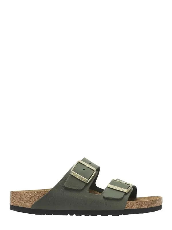 BIRKENSTOCK Arizona Oiled Leather Sandals - Thyme
